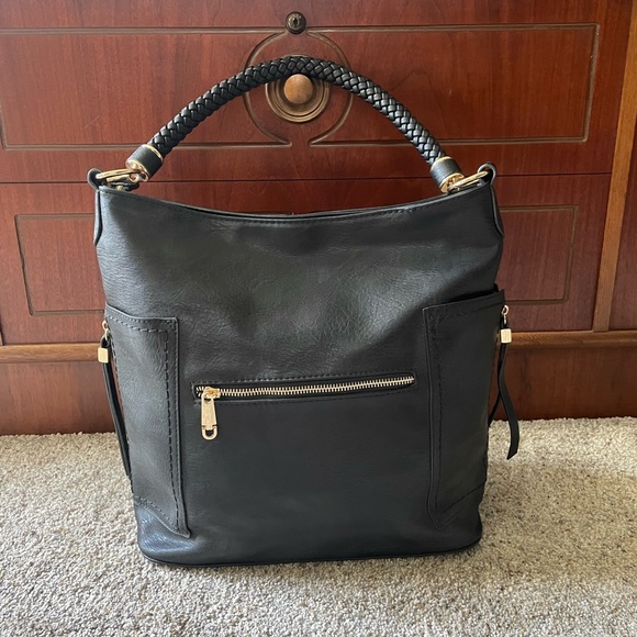 Miztique | Bags | Miztique The Grace Hobo Handbag With Braided Handle ...